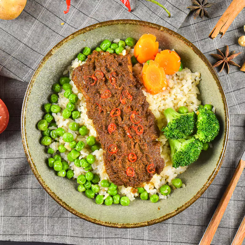 Traditional Beef Minang - Menu Catering Sehat MealFit